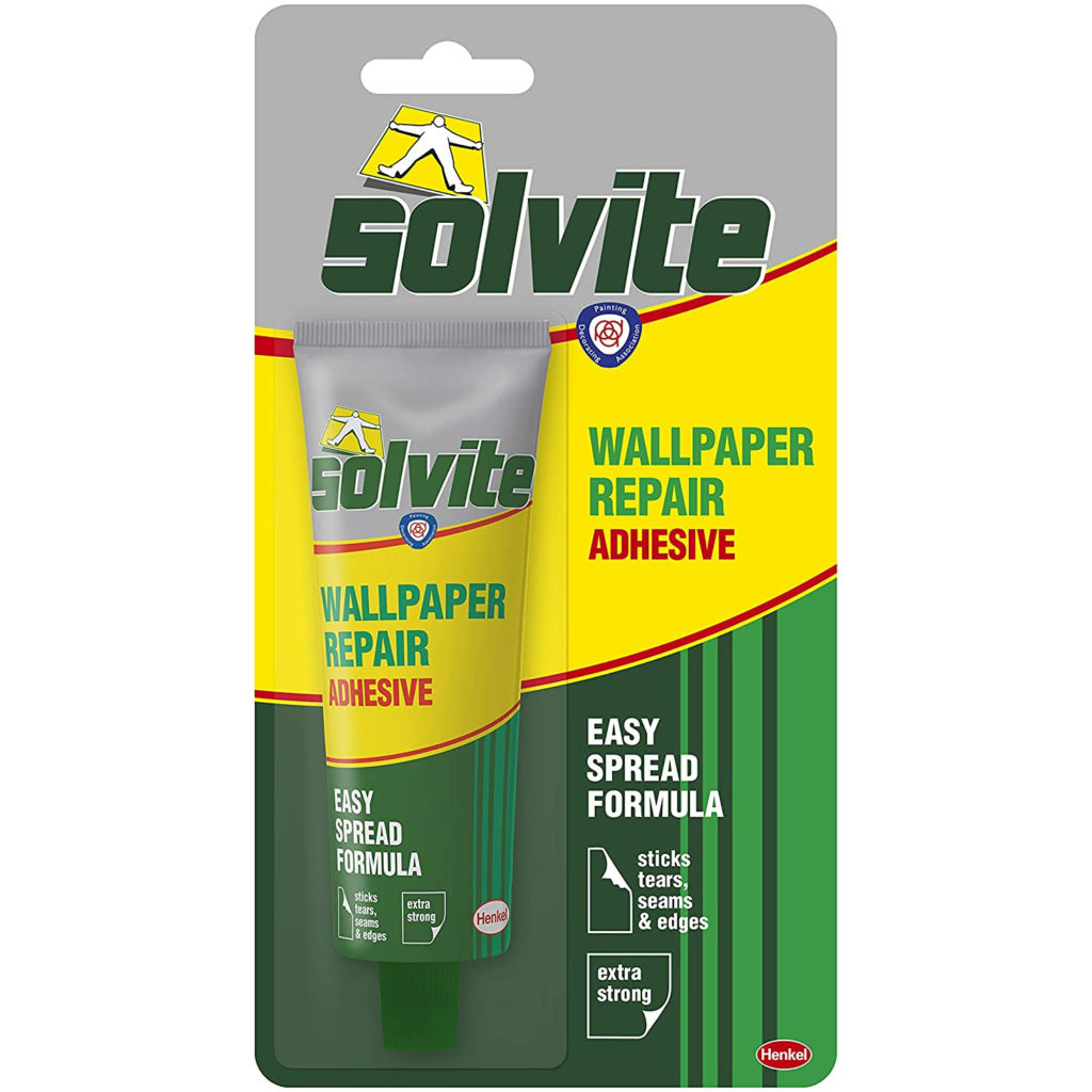 Solvite Wallpaper Repair Adhesive Standard Tube 56g - Bargain Store UK